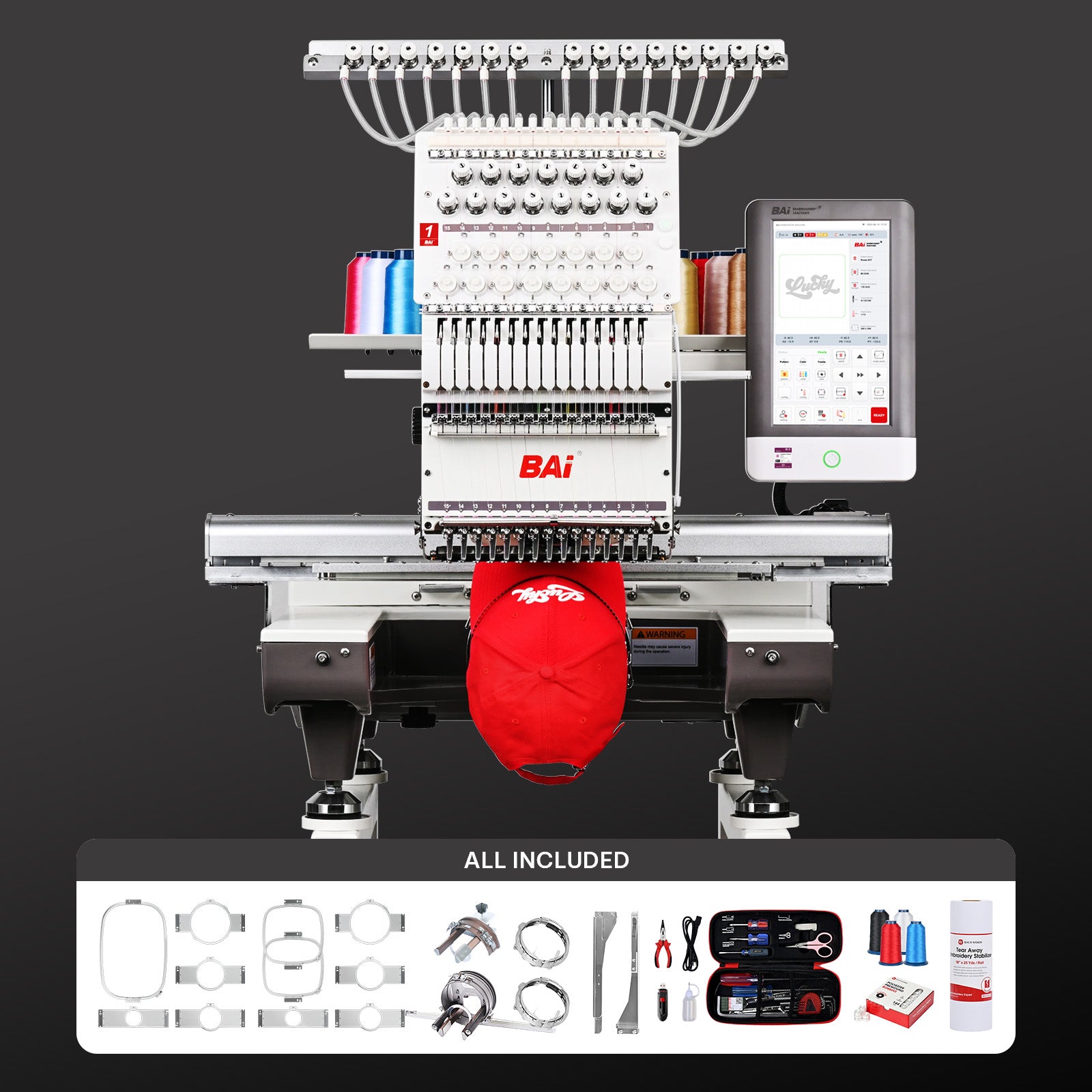 BAi THE MIRROR — Commercial Embroidery Machine – JMJ SEWING MACHINES